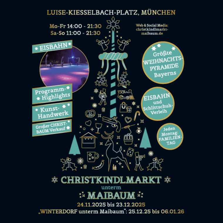 Christkindlmarkt unterm Maibaum / Radio Oberland Veranstaltungen